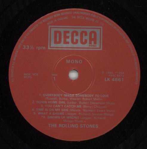 The Rolling Stones The Rolling Stones No. 2 - 80s UK vinyl LP album (LP record) (796668)