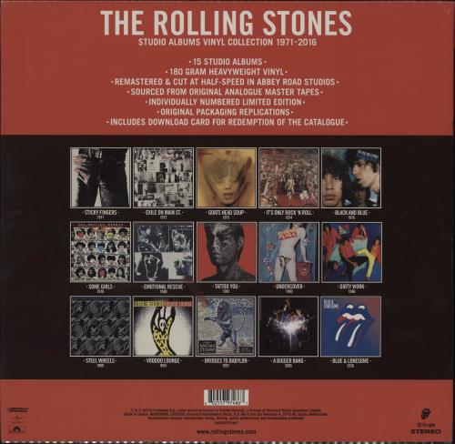 The Rolling Stones The Rolling Stones: Studio Albums Vinyl Collection ...