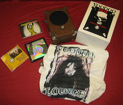 The Rolling Stones Voodoo Lounge Box UK CD Album Box Set (43638)