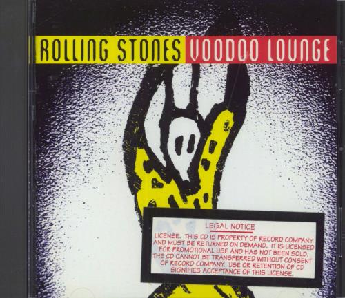 The Rolling Stones Voodoo Lounge US Promo CD album (CDLP) (113698)