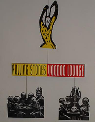 The Rolling Stones Voodoo Lounge US Promo display (234522)