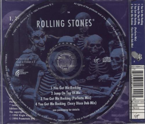 The Rolling Stones You Got Me Rocking Dutch CD single (CD5 / 5") (37713)