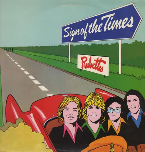 The Rubettes Sign Of The Times UK vinyl LP album (LP record) (228721)