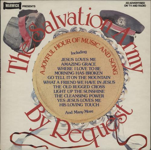 The Salvation Army By Request UK vinyl LP album (LP record) (761970)