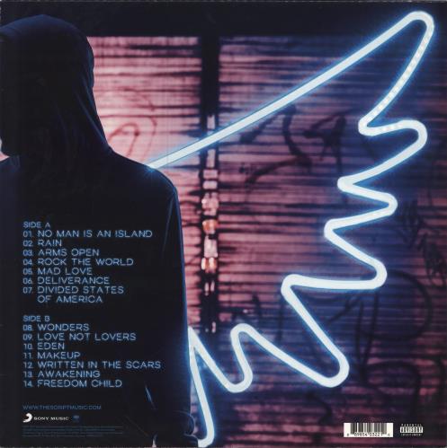 The Script Freedom Child UK vinyl LP album (LP record) (779901)