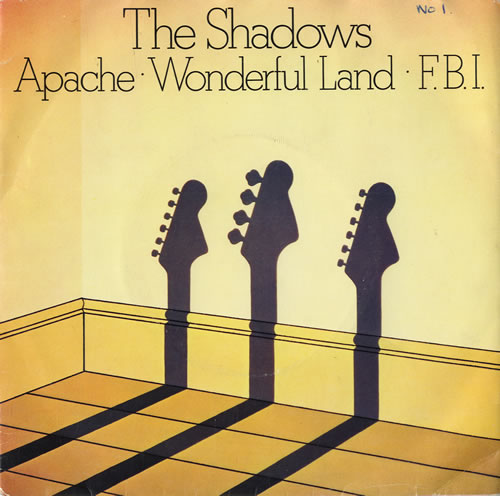 The Shadows Apache - Promo + P/S UK Promo 7" vinyl single (7 inch record / 45) (556079)
