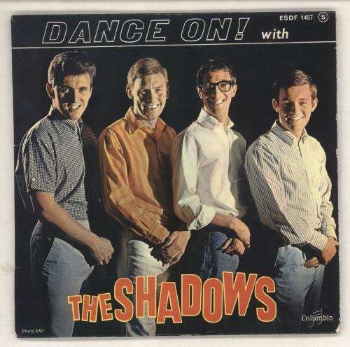 The Shadows Dance On! French 7" vinyl single (7 inch record / 45) (735138)