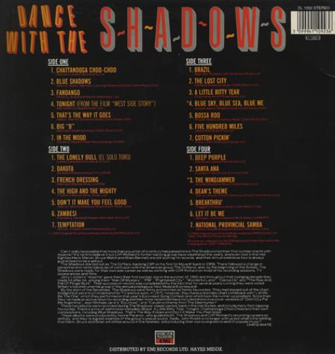 The Shadows Dance With The Shadows UK 2-LP vinyl record set (Double LP ...