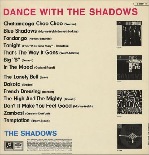 The Shadows Dance With The Shadows German vinyl LP album (LP record ...