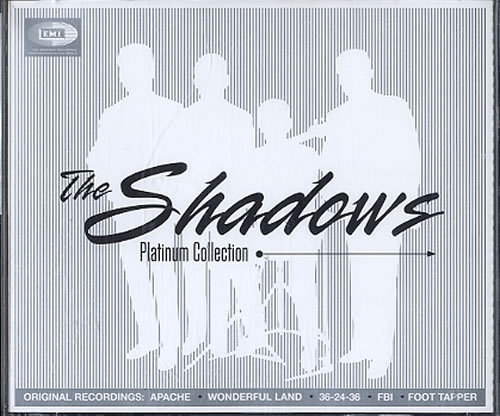 The Shadows The Platinum Collection UK 3-disc CD/DVD Set (331810)