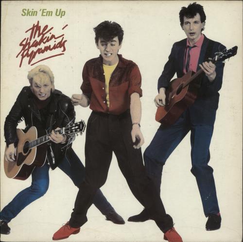 The Shakin' Pyramids Skin 'Em Up UK vinyl LP album (LP record) (488149)