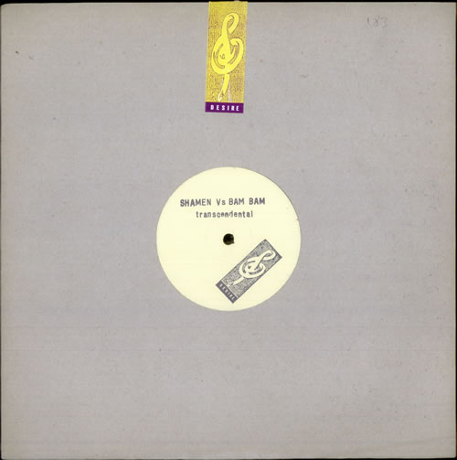 The Shamen Transcendental - White Label UK Promo 12" vinyl single (12 ...