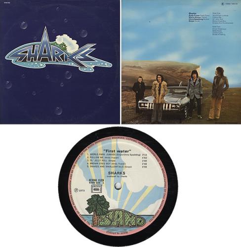 The Sharks First Water French vinyl LP album (LP record) (340114)