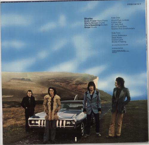 The Sharks First Water German vinyl LP album (LP record) (725540)