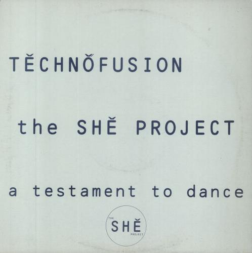 The She Project Technofusion UK vinyl LP album (LP record) (811764)