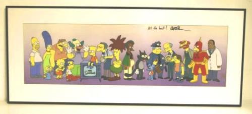 The Simpsons Simpsons On Line - Limited Edition Serigraph Cel US ...