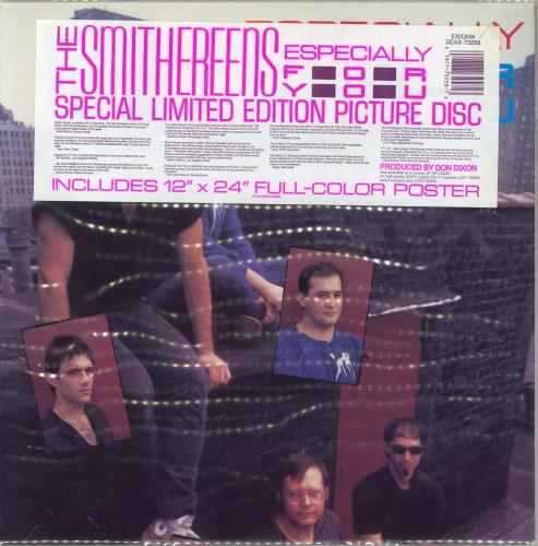 The Smithereens Especially For You US picture disc LP (vinyl picture ...