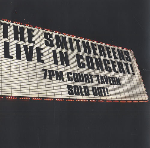 The Smithereens Live In Concert! US CD-R acetate (436781)