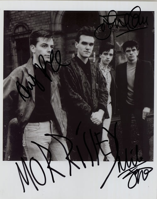 The Smiths Autographed Publicity Photograph UK Promo photograph (521216 ...