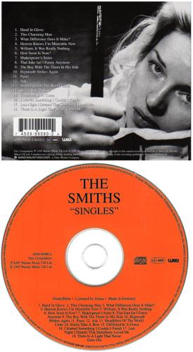 The Smiths Singles UK CD album (CDLP) (42525)