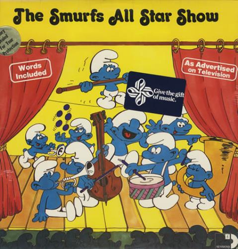 The Smurfs The Smurfs All Star Show - Sealed US vinyl LP album (LP ...
