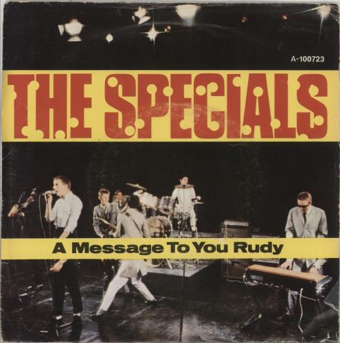 The Specials A Message To You Rudy Spanish 7" vinyl single (7 inch ...