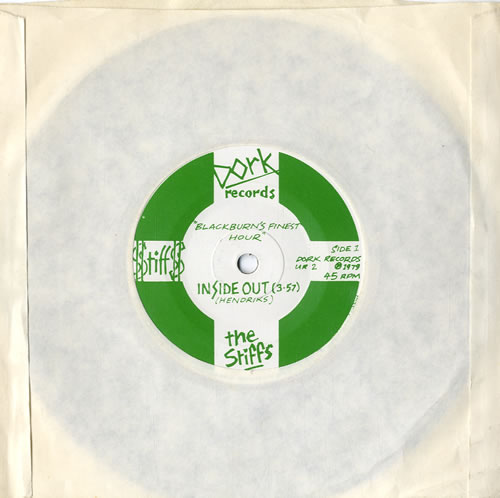 The Stiffs Inside Out - 2nd UK 7" vinyl single (7 inch record / 45 ...