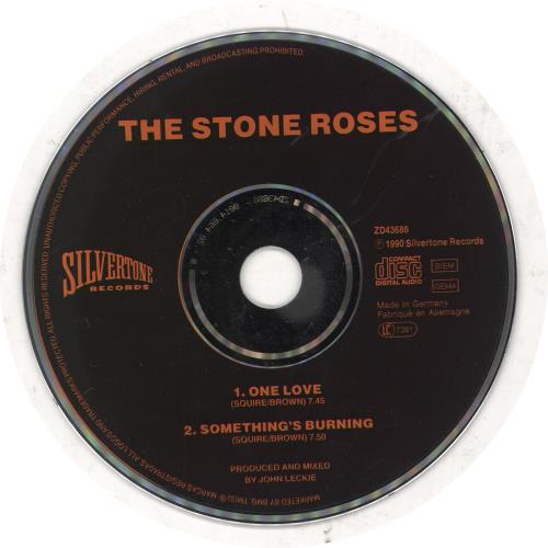 The Stone Roses One Love German CD single (CD5 / 5") (258381)