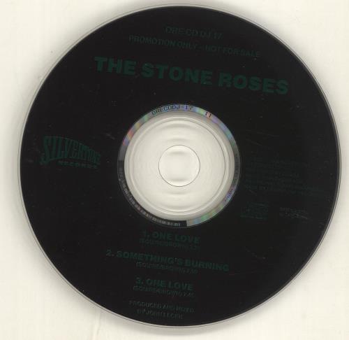 The Stone Roses One Love UK Promo CD single (CD5 / 5") (38469)