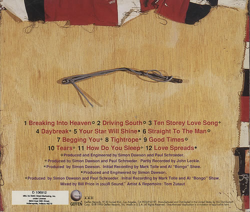 The Stone Roses Second Coming US CD album (CDLP) (460544)