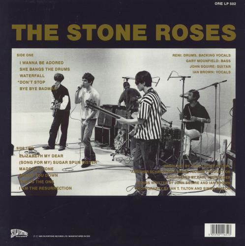 The Stone Roses The Stone Roses - 2nd - EX UK vinyl LP album (LP record ...