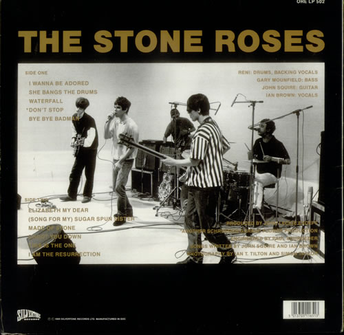 The Stone Roses The Stone Roses - 2nd UK vinyl LP album (LP record ...