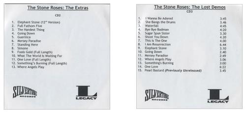 The Stone Roses The Stones Roses - 20th Anniversary Remaster US Promo ...