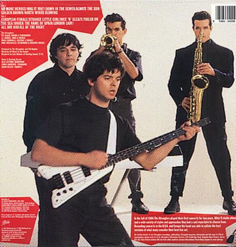 The Stranglers All Live And All Of The Night - Promo Stamped US vinyl ...