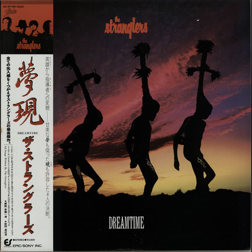 The Stranglers Dreamtime Japanese Promo vinyl LP album (LP record) (179963)