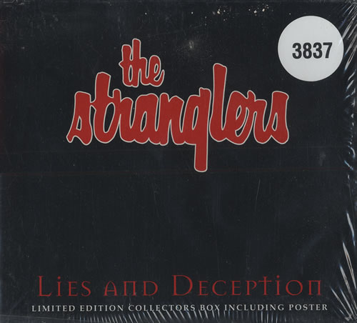 The Stranglers Lies And Deception UK 2-CD single set (Double CD single ...