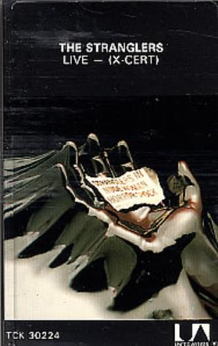 The Stranglers Live (X-Cert) UK cassette album (292305)