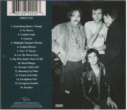 The Stranglers Live In London UK CD album (CDLP) (636910)