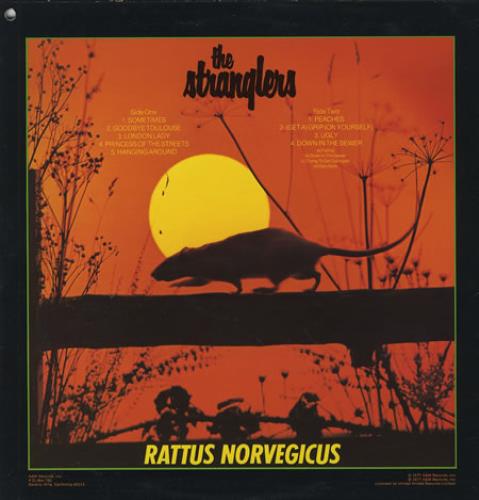 The Stranglers Rattus Norvegicus US Promo vinyl LP album (LP record ...