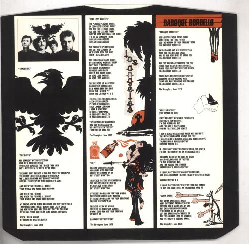 The Stranglers The Raven UK vinyl LP album (LP record) (251792)