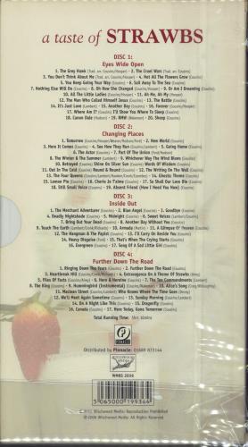 The Strawbs A Taste Of Strawbs UK 4-CD album set (776864)