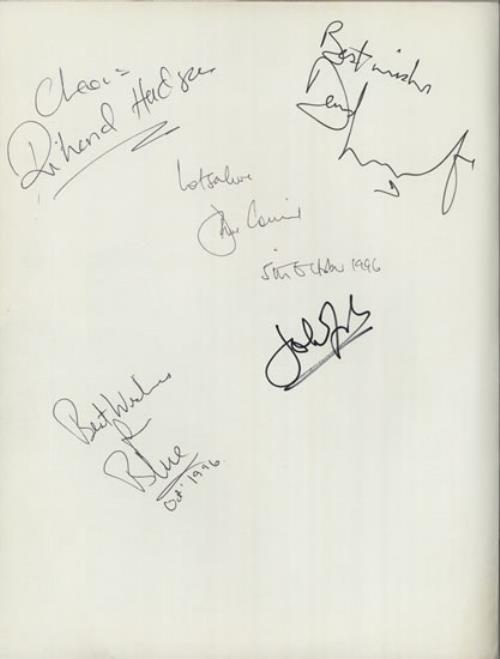 The Strawbs Lay Down - Autographed UK sheet music (583098) SHEET MUSIC