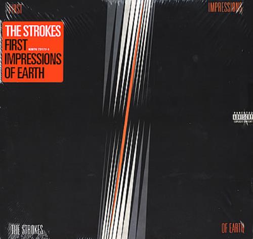 The Strokes First Impressions Of Earth US vinyl LP album (LP record) (347527)