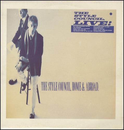 The Style Council Home & Abroad Australian vinyl LP album (LP record ...