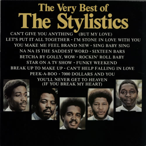 The Stylistics The Very Best Of The Stylistics UK vinyl LP album (LP record) (388782)
