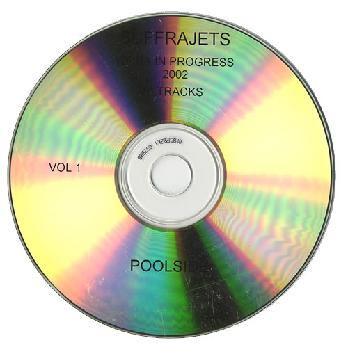 The Suffrajets Work In Progress UK Promo 2 CD album set (Double CD ...