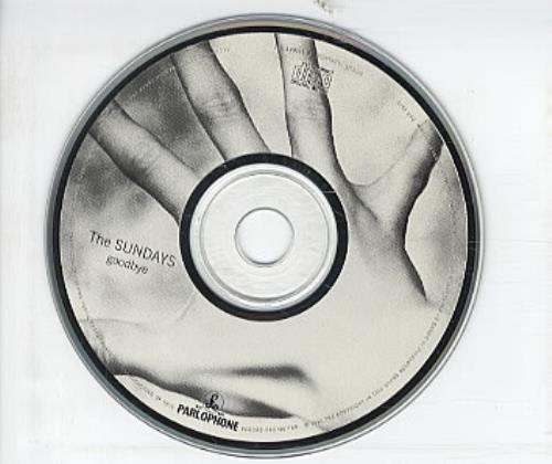 The Sundays Goodbye UK CD single (CD5 / 5") (34368)