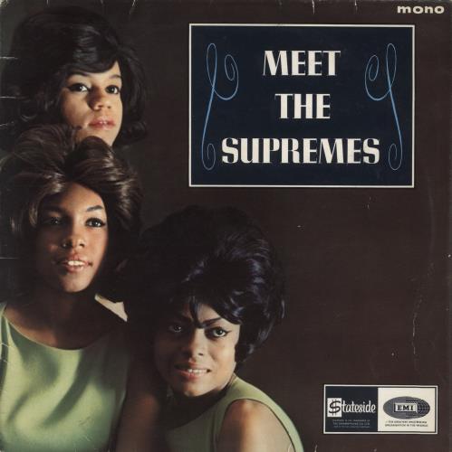 The Supremes Meet The Supremes - VG UK vinyl LP album (LP record) (847707)