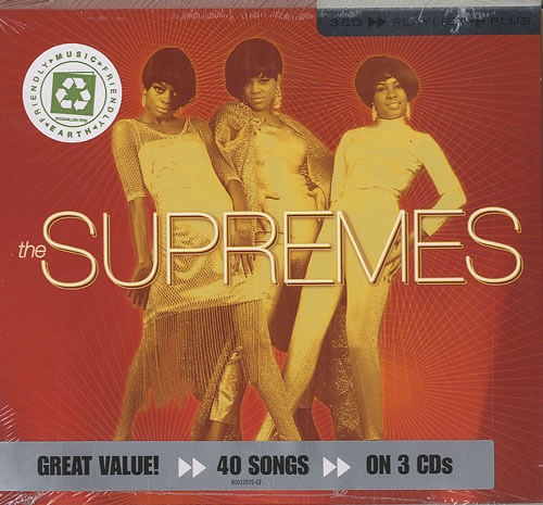 The Supremes Playlist Plus US 3-CD album set (Triple CD) (450102)