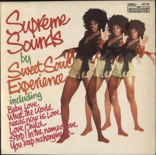 The Supremes Supreme Sounds UK vinyl LP album (LP record) (830329)